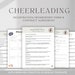 Cheerleading Contract, Cheerleading Templates, Cheerleading Tryouts ...