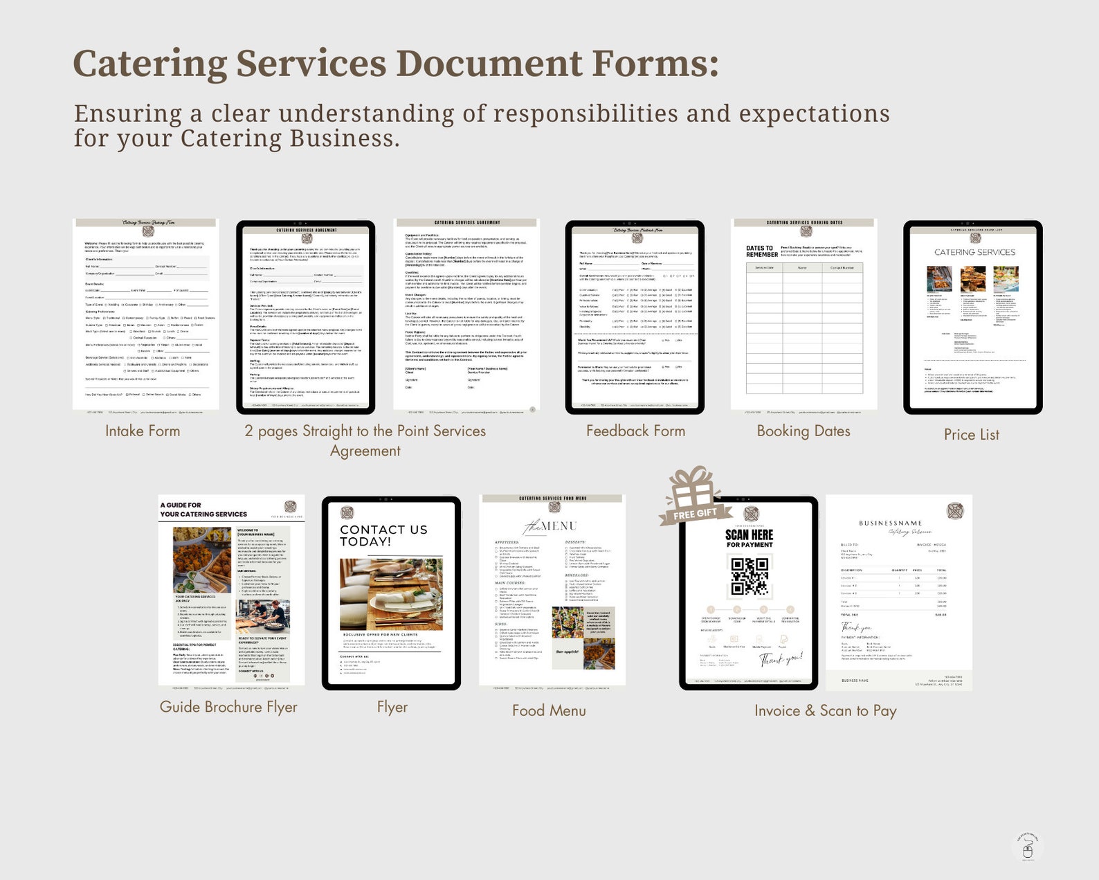 Event Catering Contract Template, Catering Services Agreement, Food ...