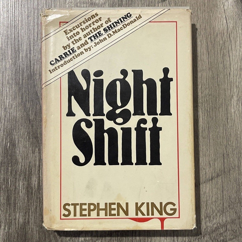 Vintage Night Shift Stephen King 20 Excursions Horror 1978 1st Ed TEMP ...