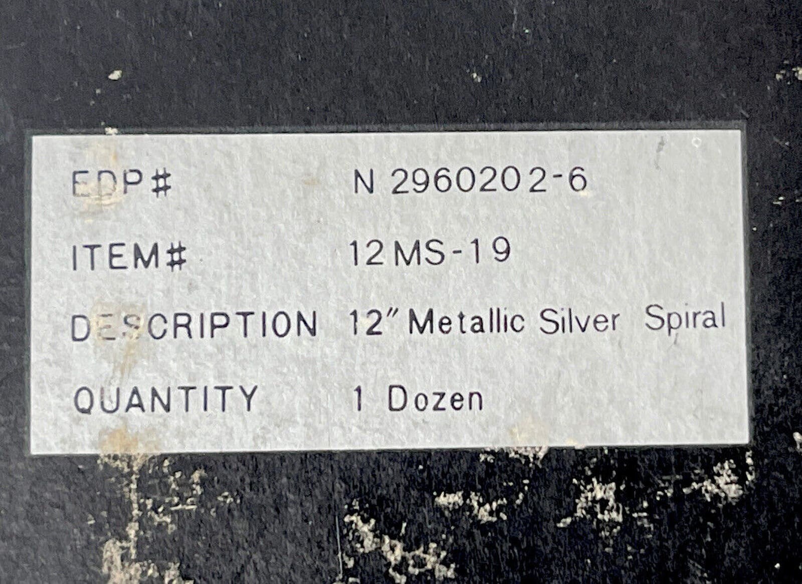 Vintage New Guild House Dinner Candles 12 Metallic Silver Spiral Taper ...