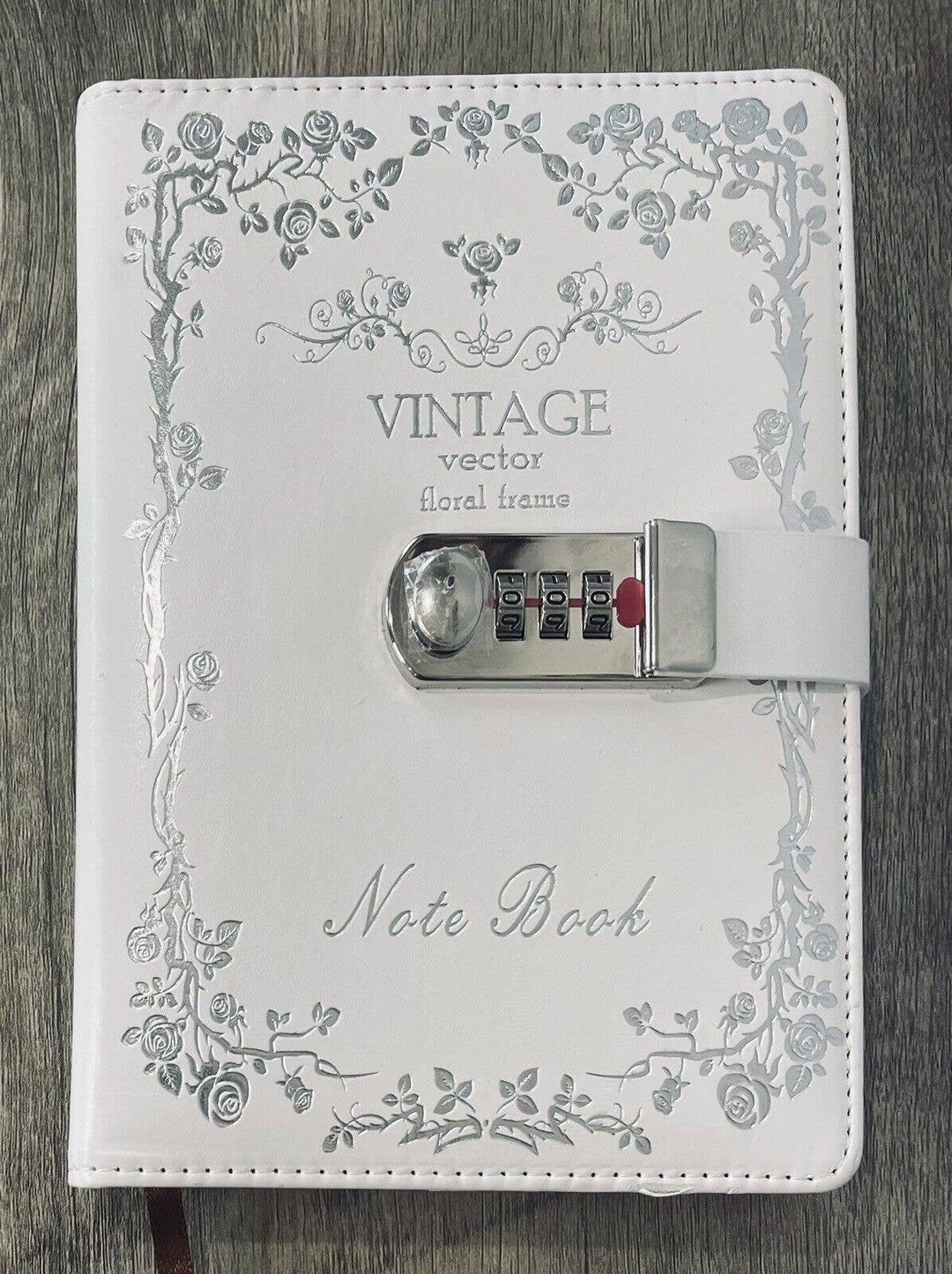 New Vintage Vector LOCK Notebook Leather Lock - Etsy