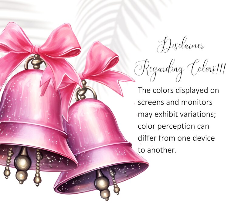 Pink Christmas Clipart PNG Bundle, Digital Clipart, Halloween Clipart ...
