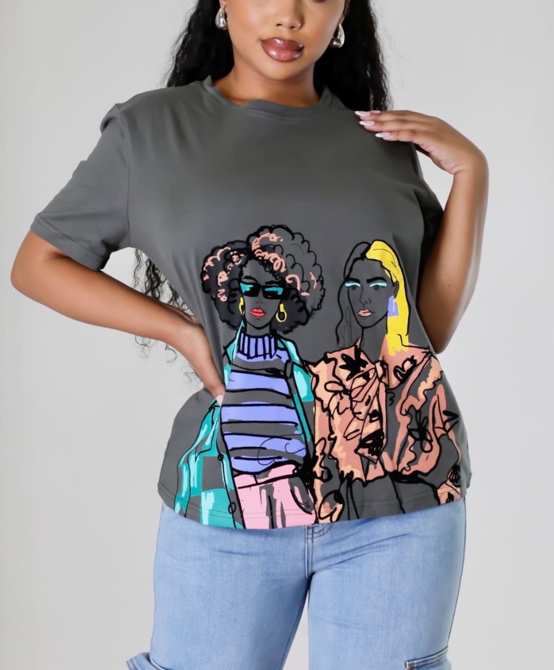 Pretty Girl T-shirt - Etsy