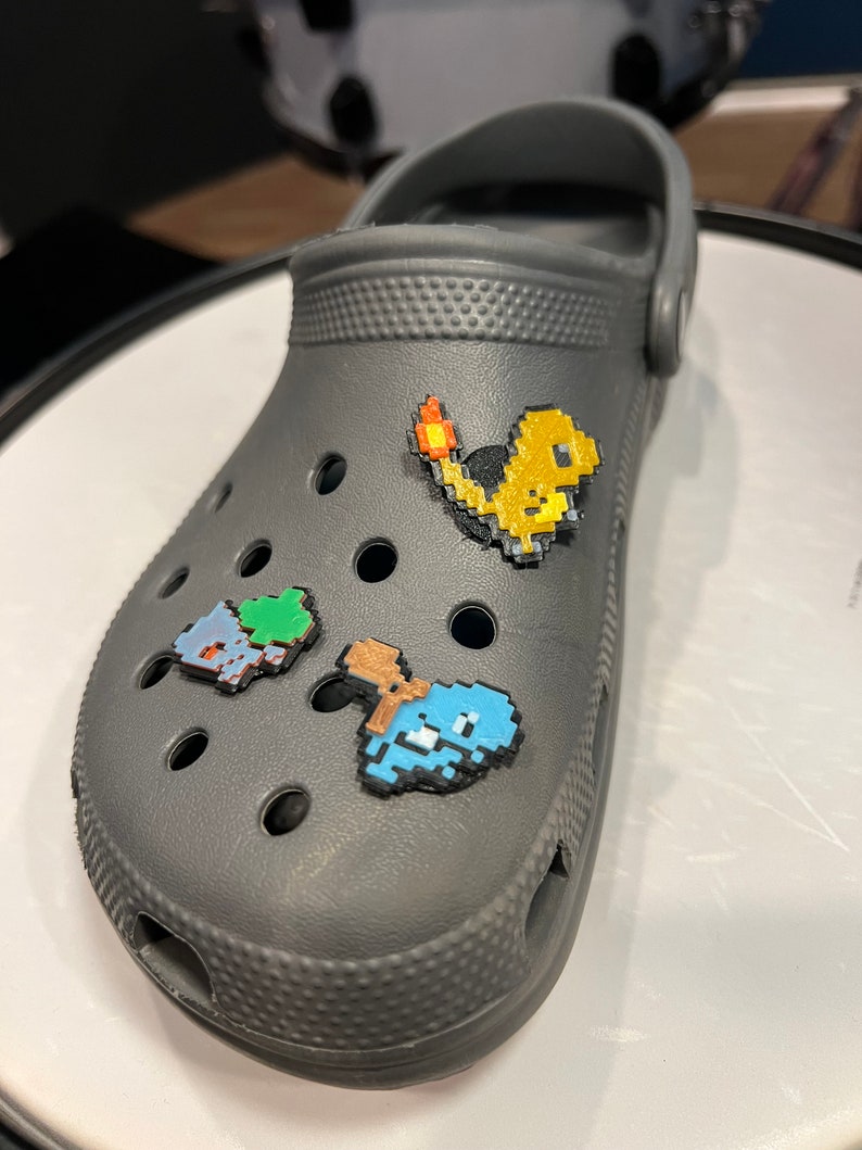 Pokémon Pixel Art Croc Jibbitz - Etsy