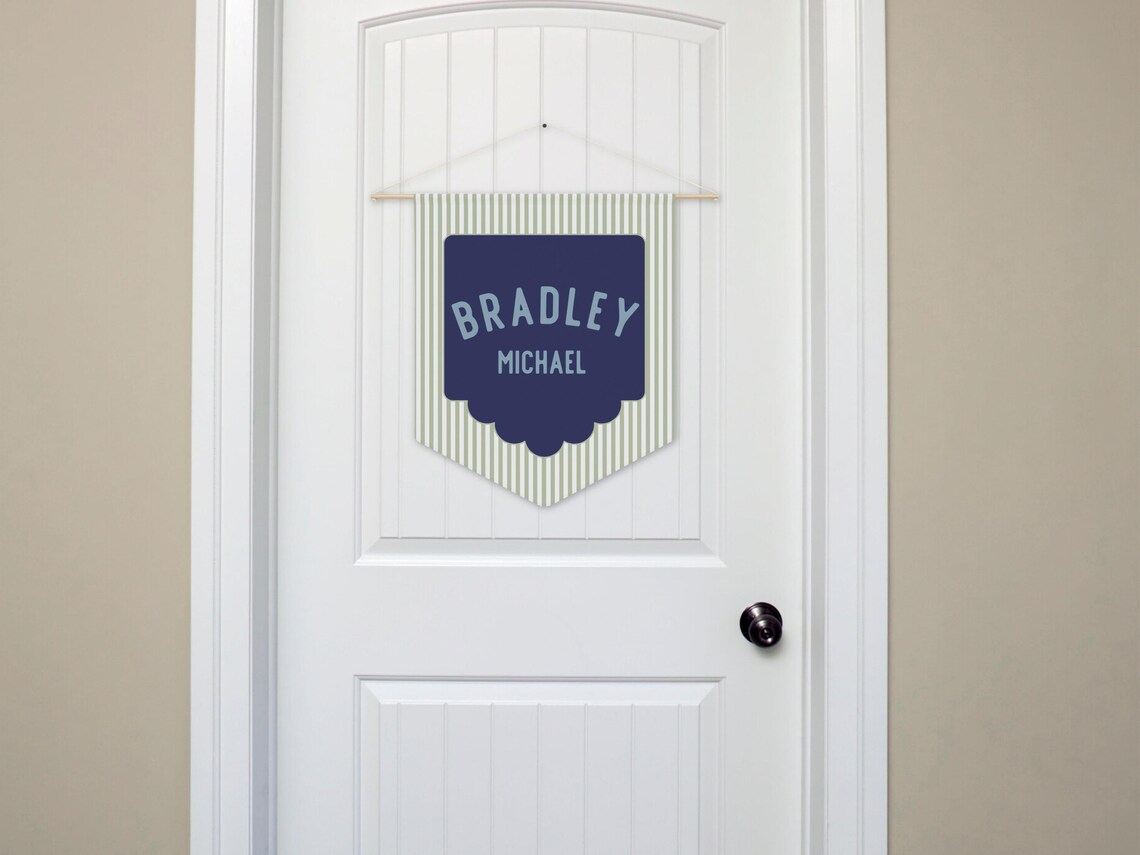 Red and Blue Boy Room Decor Red and Blue Name Sign Boy Boutique Decor ...