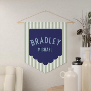Red and Blue Boy Room Decor Red and Blue Name Sign Boy Boutique Decor ...