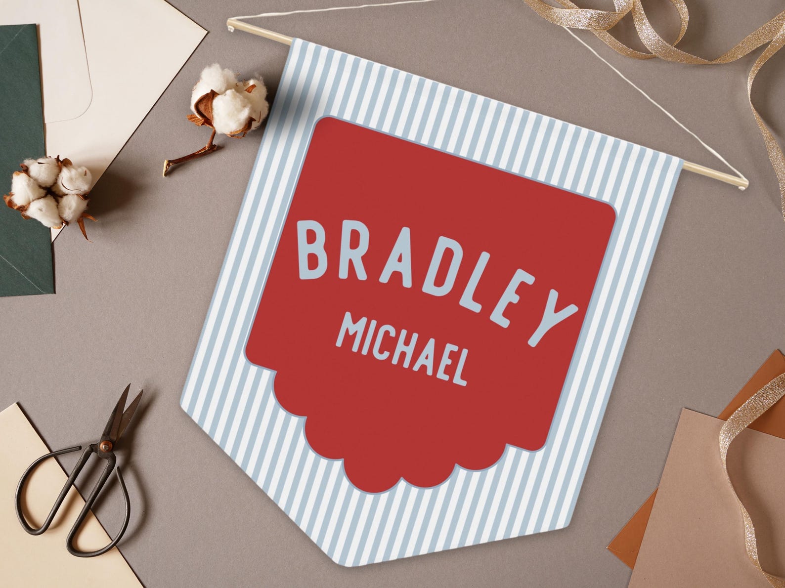 Red and Blue Boy Room Decor Red and Blue Name Sign Boy Boutique Decor ...