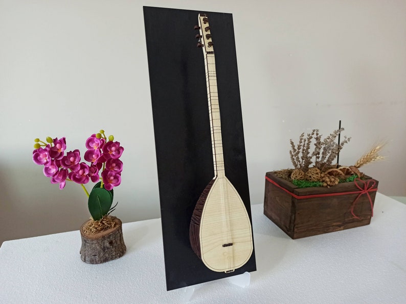 Small Baglama Instrument, Baglama Laser Cut, Baglama Digital File ...