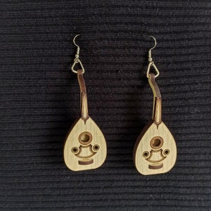 Oud Keychain Digital File, Small Oud Craft, Wooden Laser Cut, Miniature ...