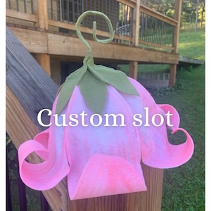 CUSTOM Fairy Flower Hat - Etsy