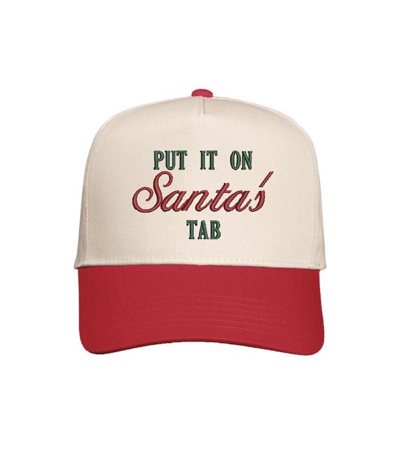 Put It on Santa’s Tab Embroidery Design, Antler Christmas Lights, DST ...