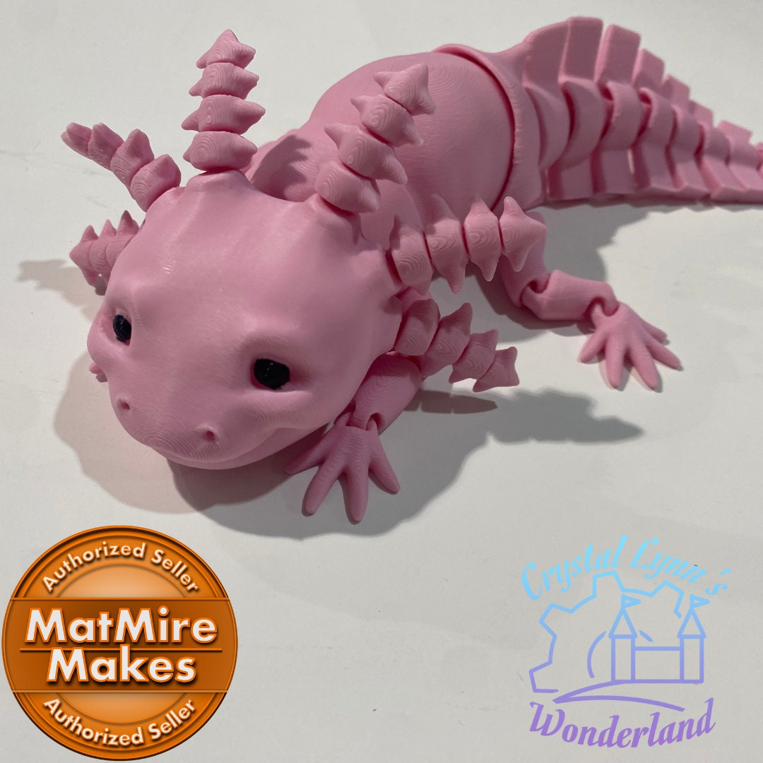 Axolotl 3d Print - Etsy