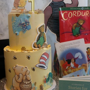 Editable Birthday Invitation Children's Book Storybook Theme, Digital ...