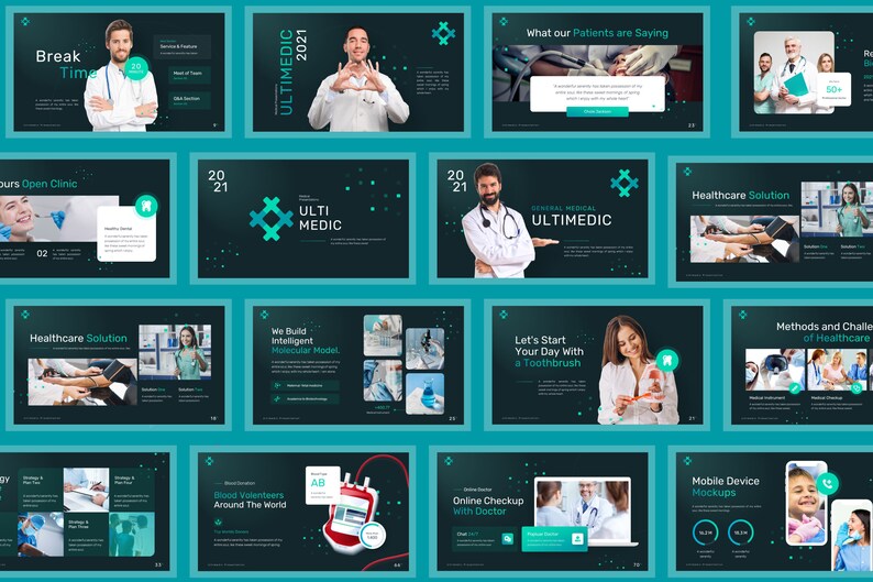 Medical Powerpoint Template | Professional Healthcare Slides, Editable ...