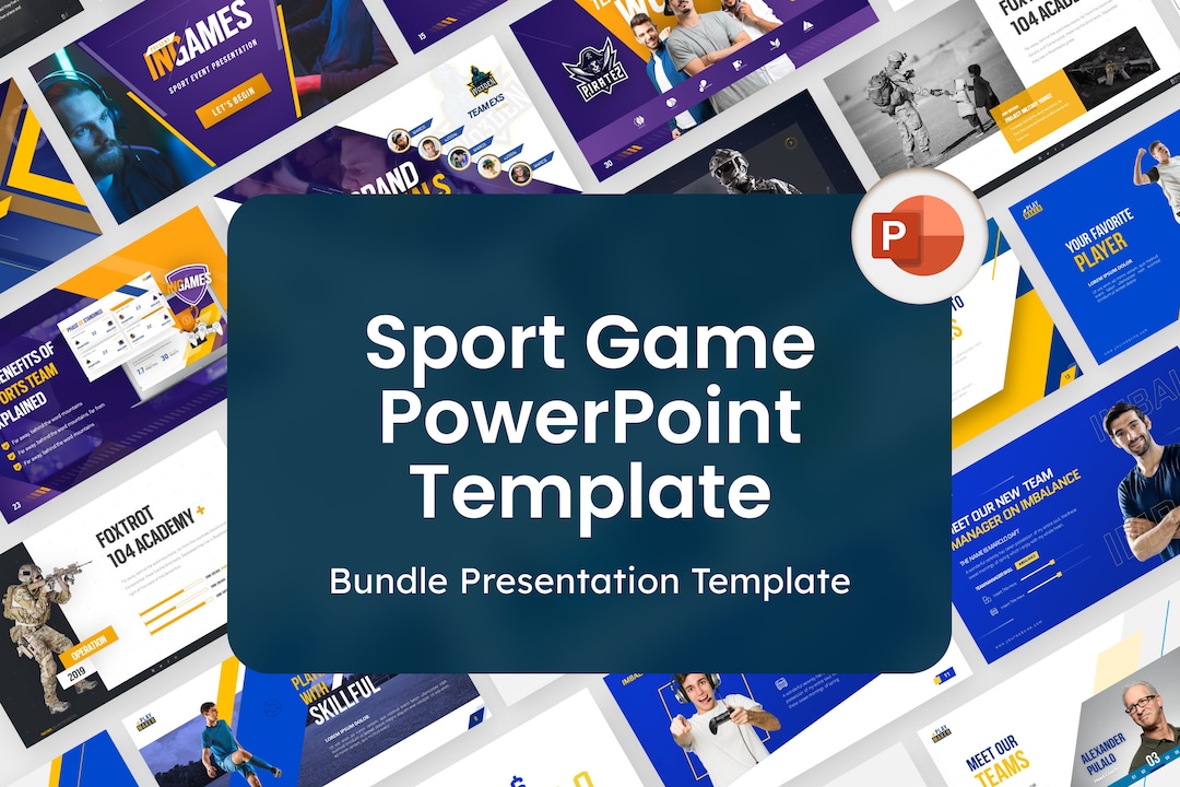 Sports Powerpoint Template | Dynamic Athletic Presentation Slides for ...