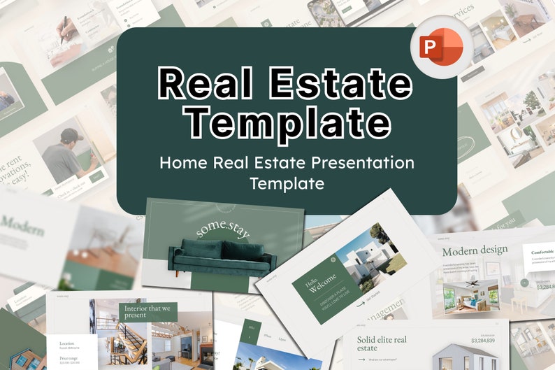 Modern Real Estate Powerpoint Template for Professional Business ...