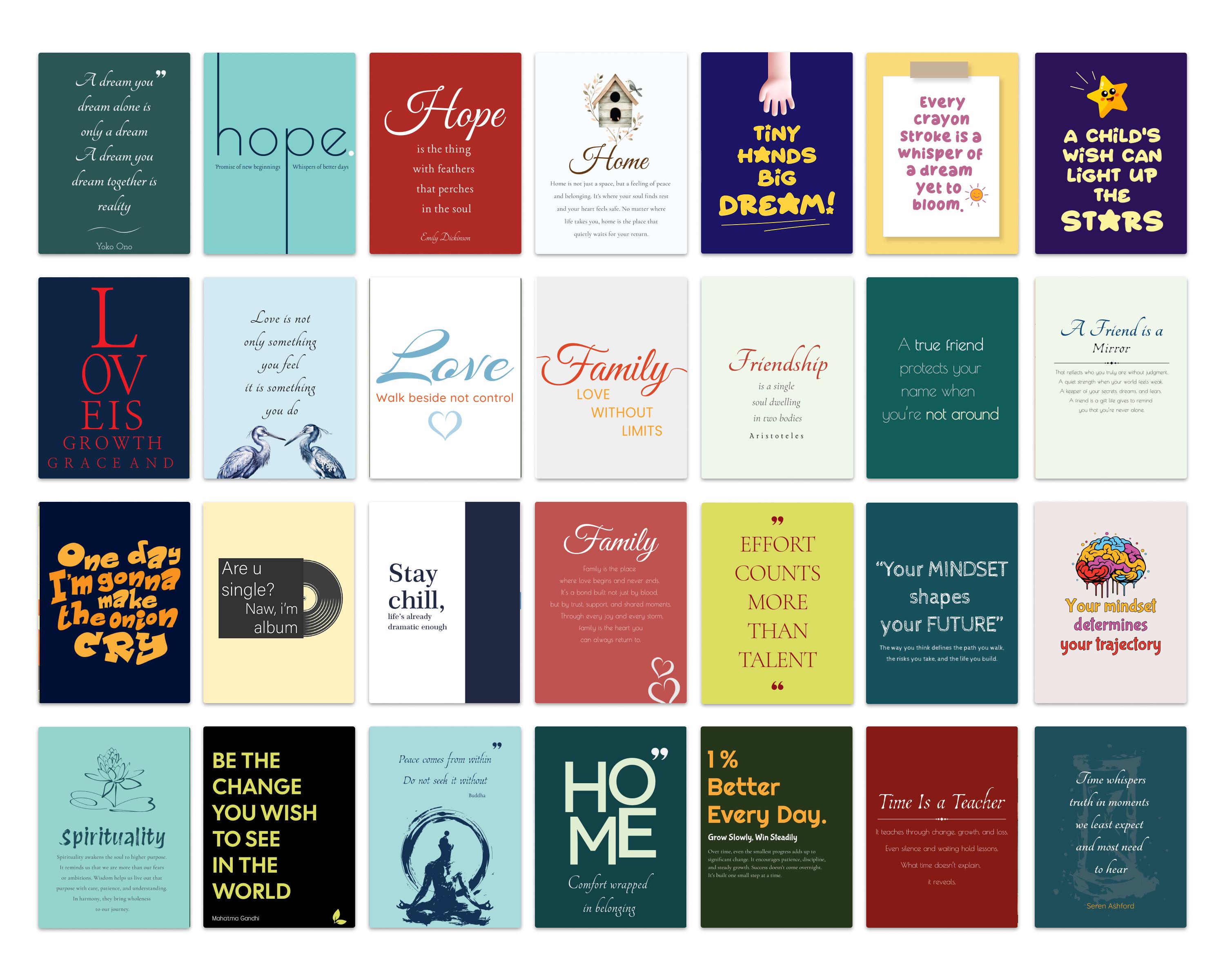 2500+ Motivational Quotes Wall Art Mega Bundle (digital Download) - Etsy