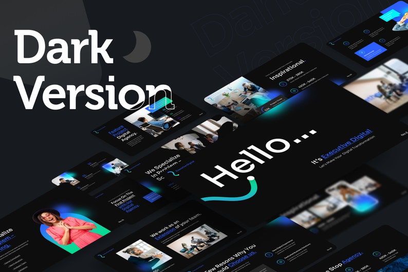 Executive Digital Powerpoint Template for Creative Business ...