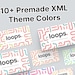 Loops Powerpoint Template: Seamless Modern Presentation (PPTX) - Etsy