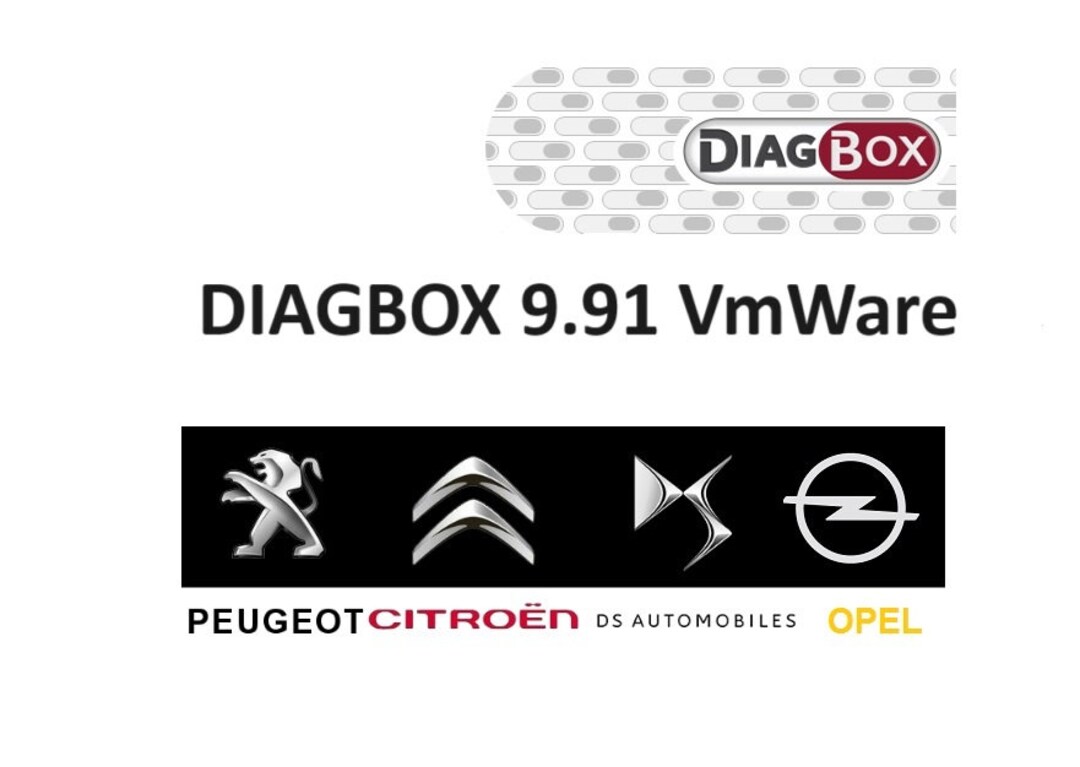DIAGBOX Lexia 9.91 Auf Vmware Für Alle Peugeot Citroen DS Und Opel-vauxhall Bis Baujahr 2021 Mit ...