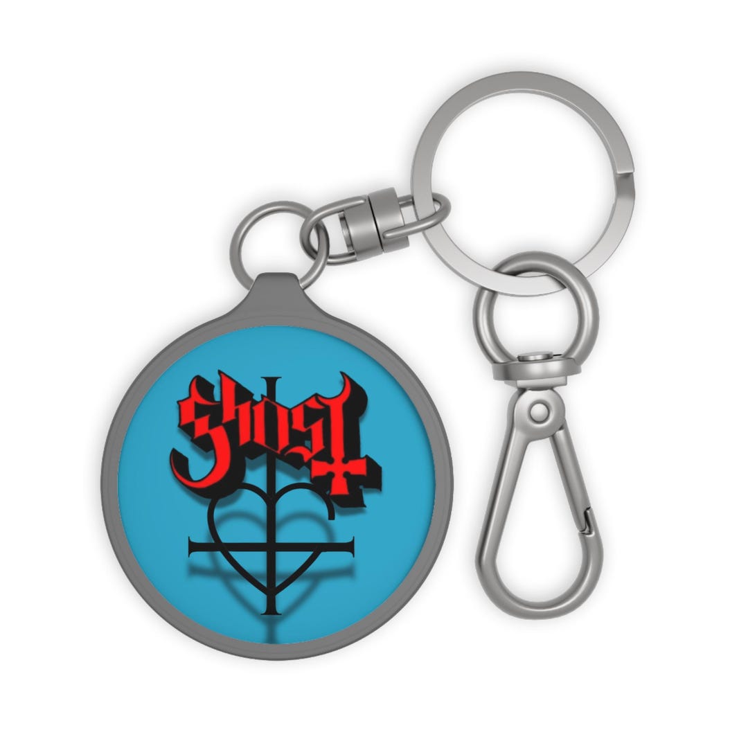 Ghost Band Logo Keyring - Etsy