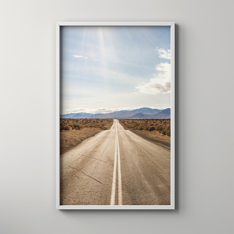 Desert Highway Print - Etsy