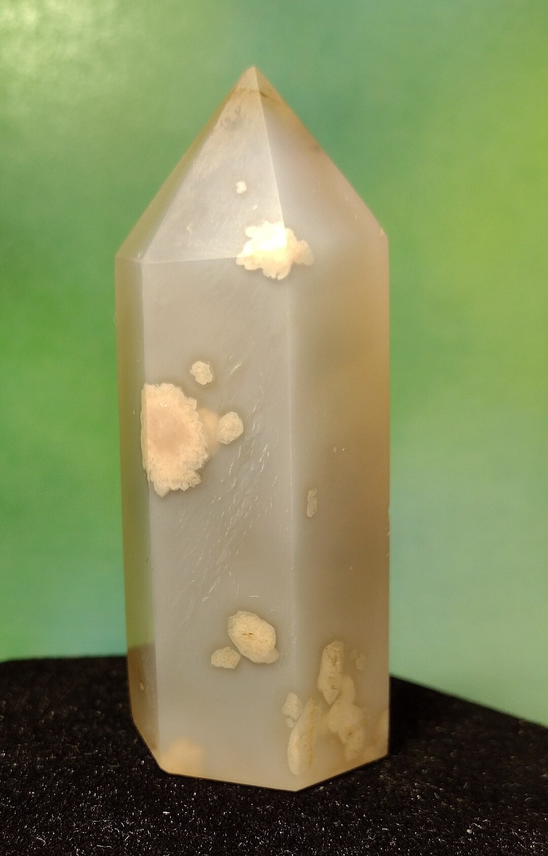 65g Natural Snowflake Cherry Blossom Flower Agate Crystal - Etsy