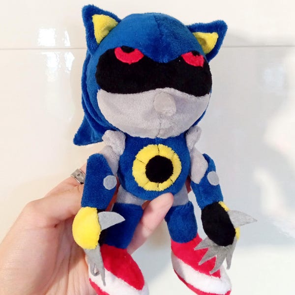 Metal Sonic Plush Bootleg - Etsy