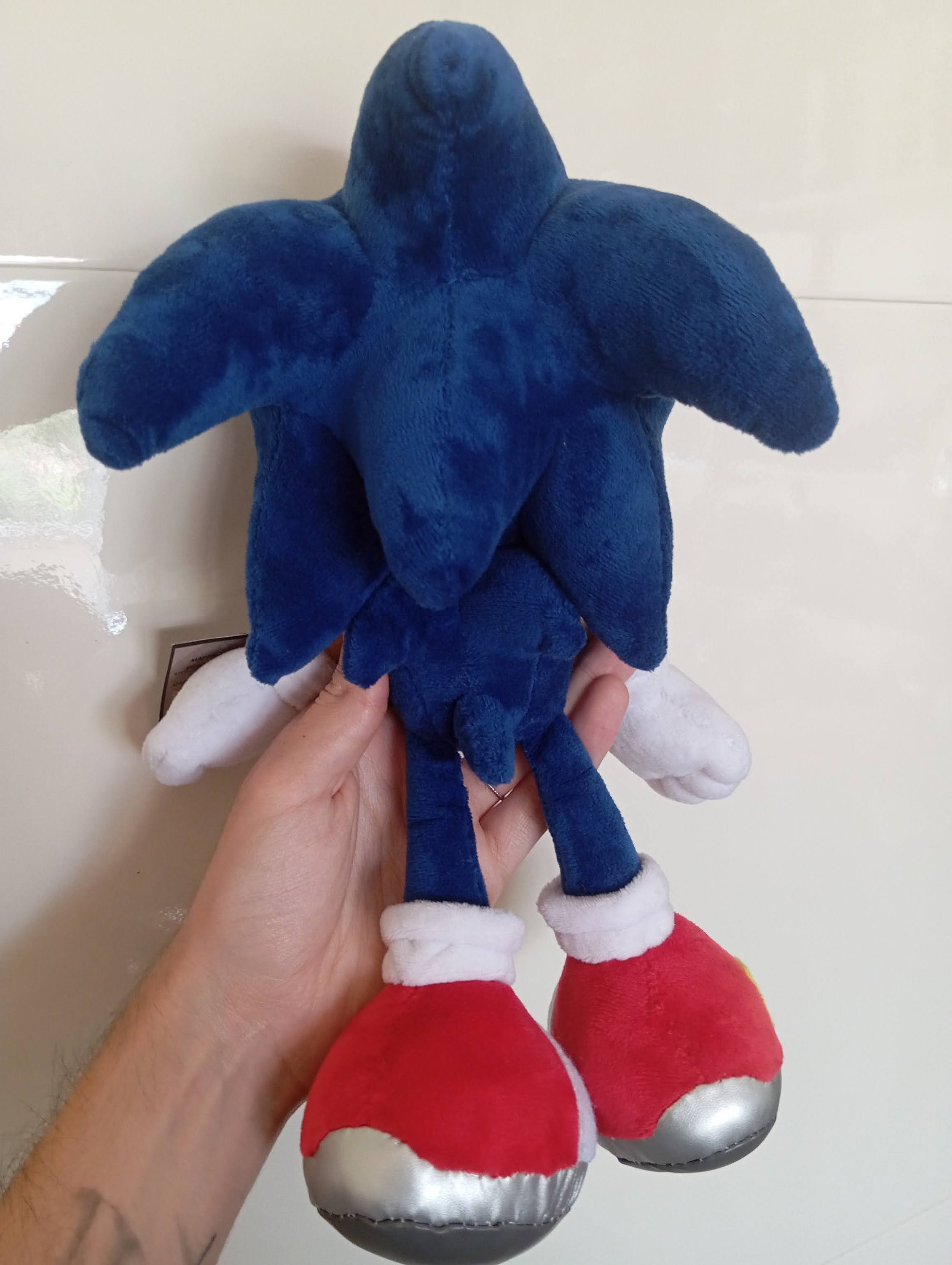 Hand Made Custom Sonic Adventure Plush Sonic - Etsy
