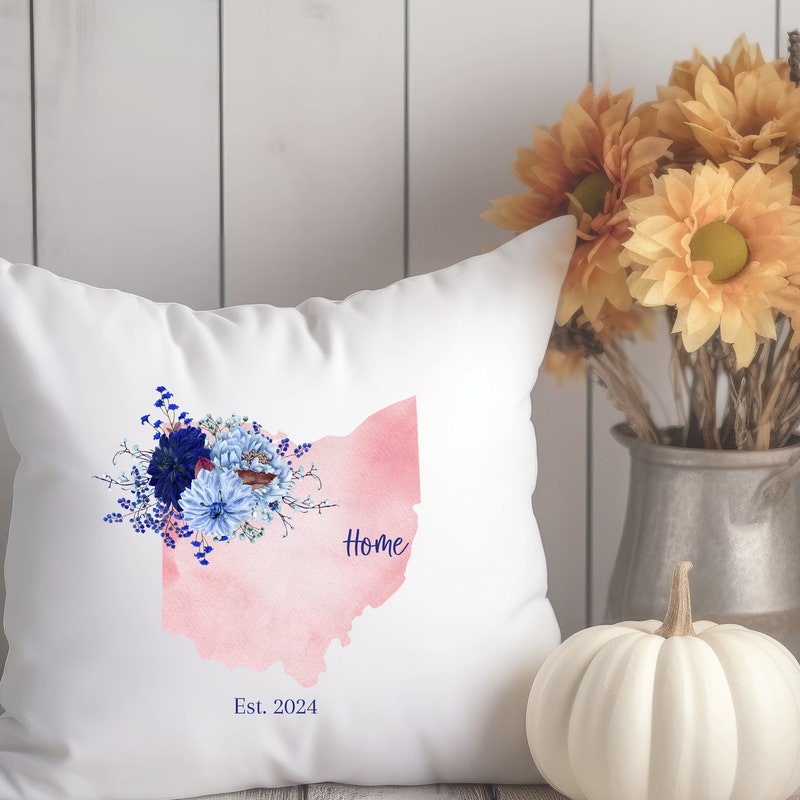 Ohio State Pillow - Etsy