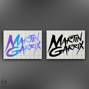 Martin Garrix Classic EDM DJ Logo Vinyl Car Laptop Custom Decal ...
