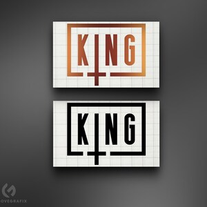 Sullivan King 'king' EDM DJ Logo Vinyl Car Laptop Custom Decal ...