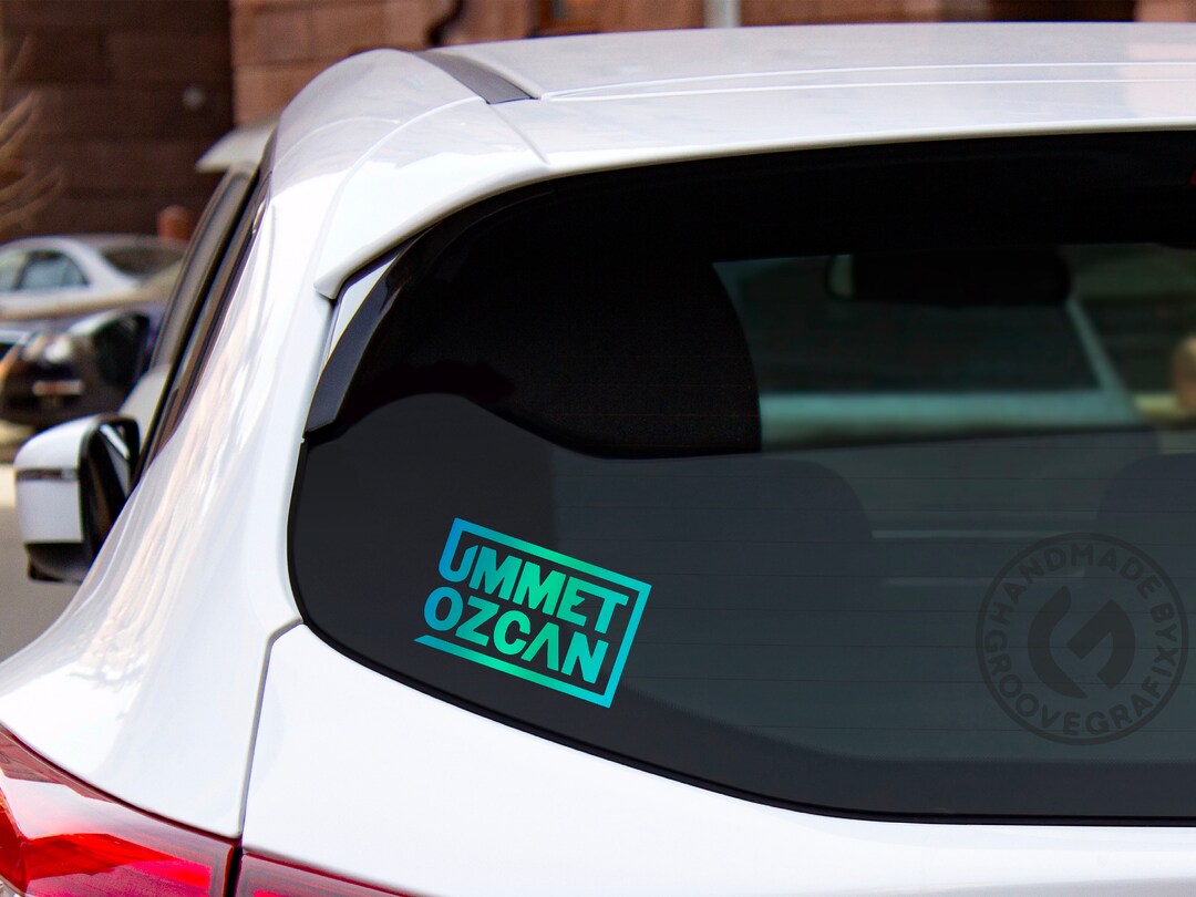 Unmet Ozcan EDM DJ Logo Vinyl Car Laptop Custom Decal / Sticker - Etsy