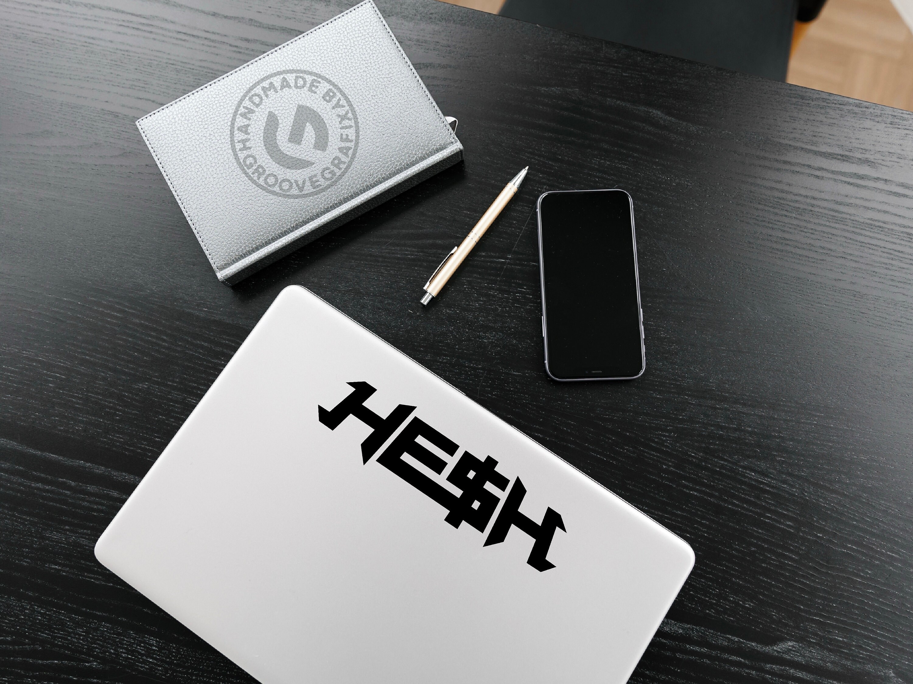 HESH EDM DJ Logo Vinyl Car Laptop Custom Decal / Sticker - Etsy