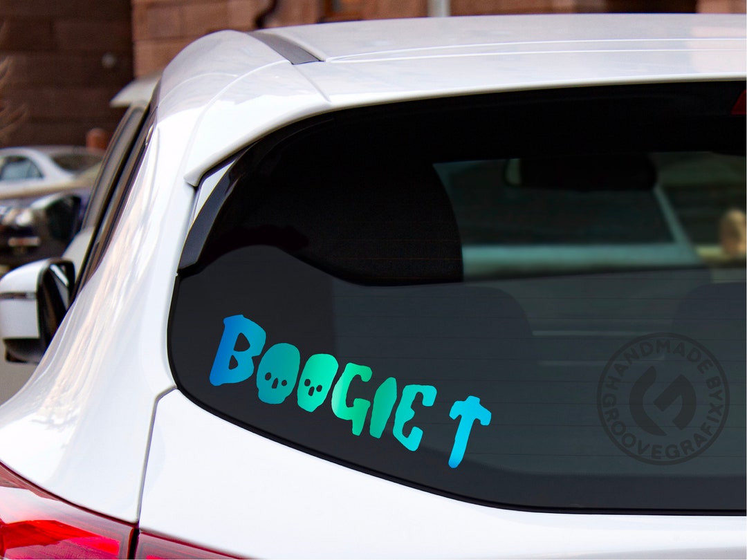 Boogie T EDM DJ Logo Vinyl Car Laptop Custom Decal / Sticker - Etsy