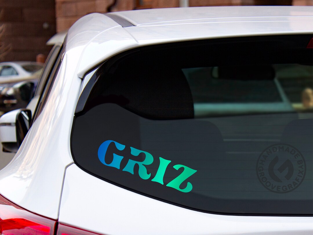 Griz New Modern EDM DJ Logo Vinyl Car Laptop Custom Decal / Sticker - Etsy