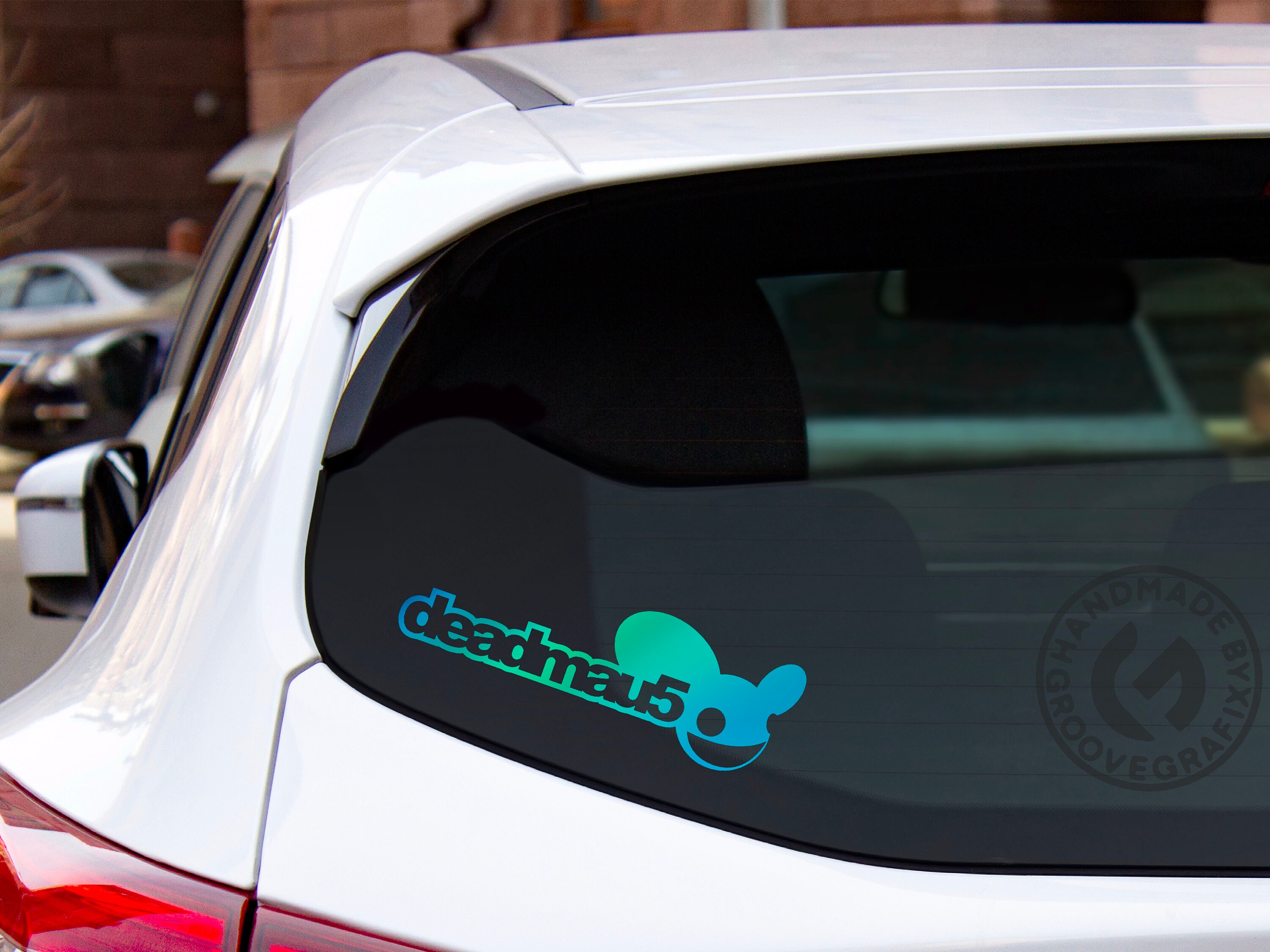 Deadmau5 Text With Mouse EDM DJ Logo Vinyl Car Laptop Custom Decal / Sticker - Etsy