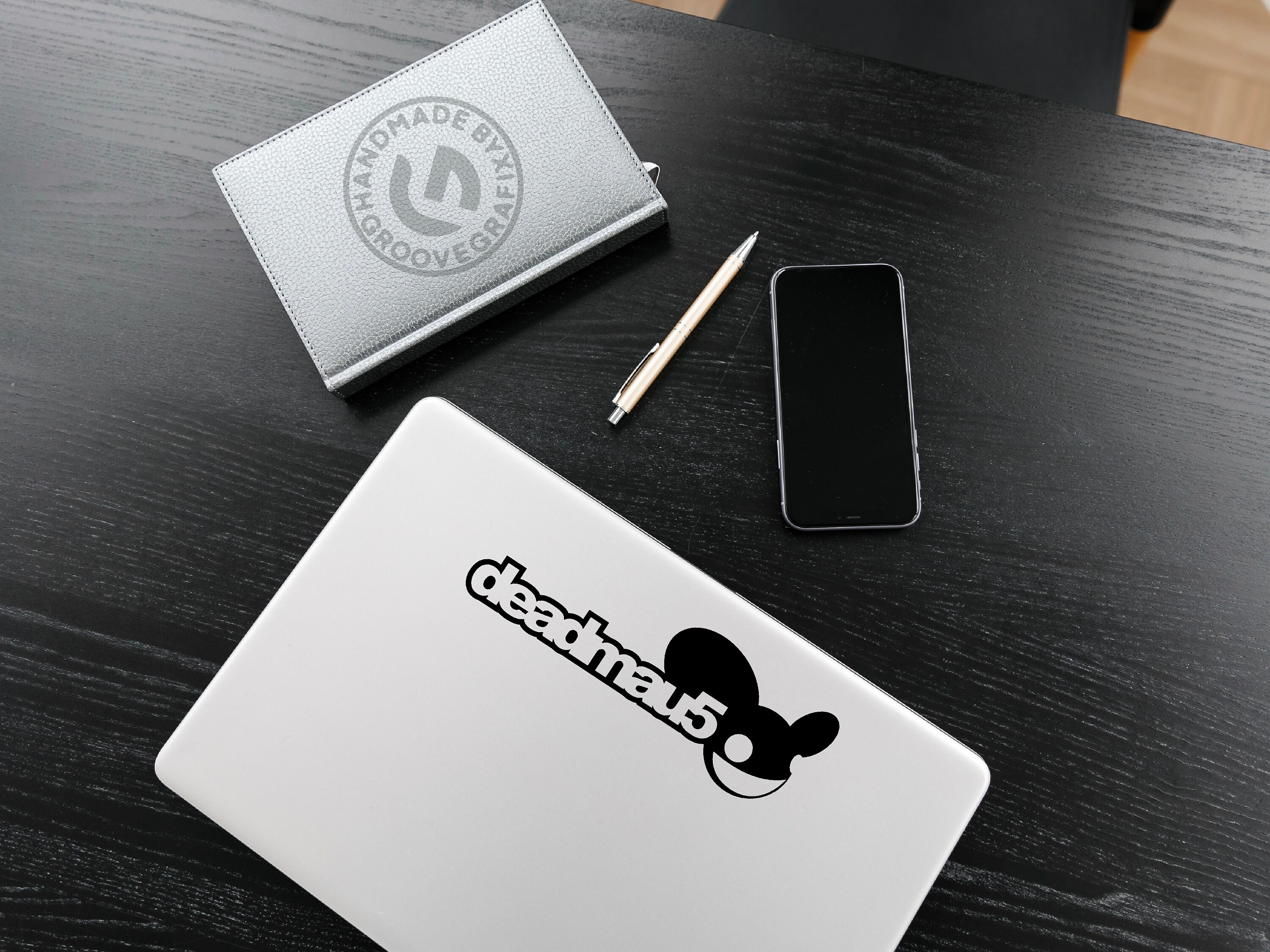 Deadmau5 Text With Mouse EDM DJ Logo Vinyl Car Laptop Custom Decal / Sticker - Etsy