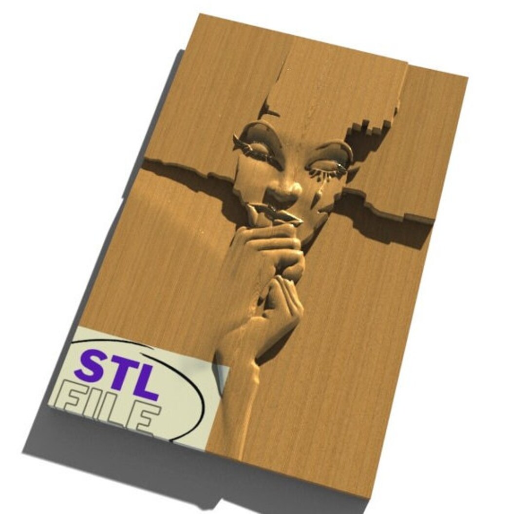 Woman in Pain STL File - Etsy