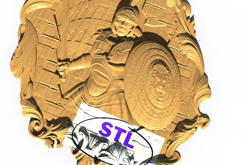 Gladiator STL File for Milling Machine - Etsy