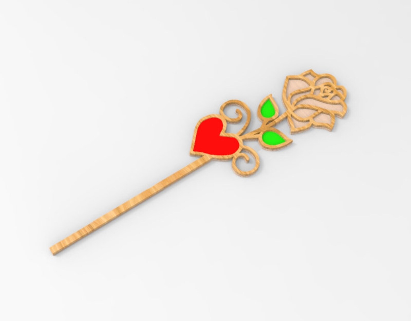 Rose Dxf File - Etsy