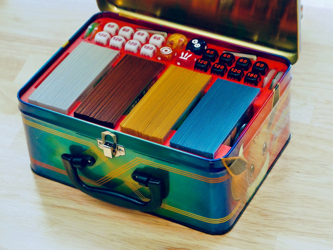 Ultimate 2-player Battle Deck Organizer for Pokemon TCG Collector Chest ...