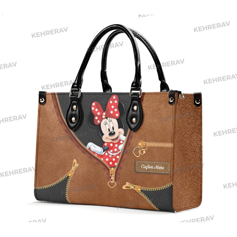 Minnie Leather bag Handbag, Minnie Women Bags Purses, Minnie Lover's ...