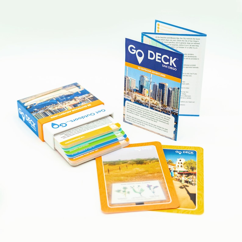 The GO Deck San Diego | 52 Card Outdoor Adventure Deck - Travel ...