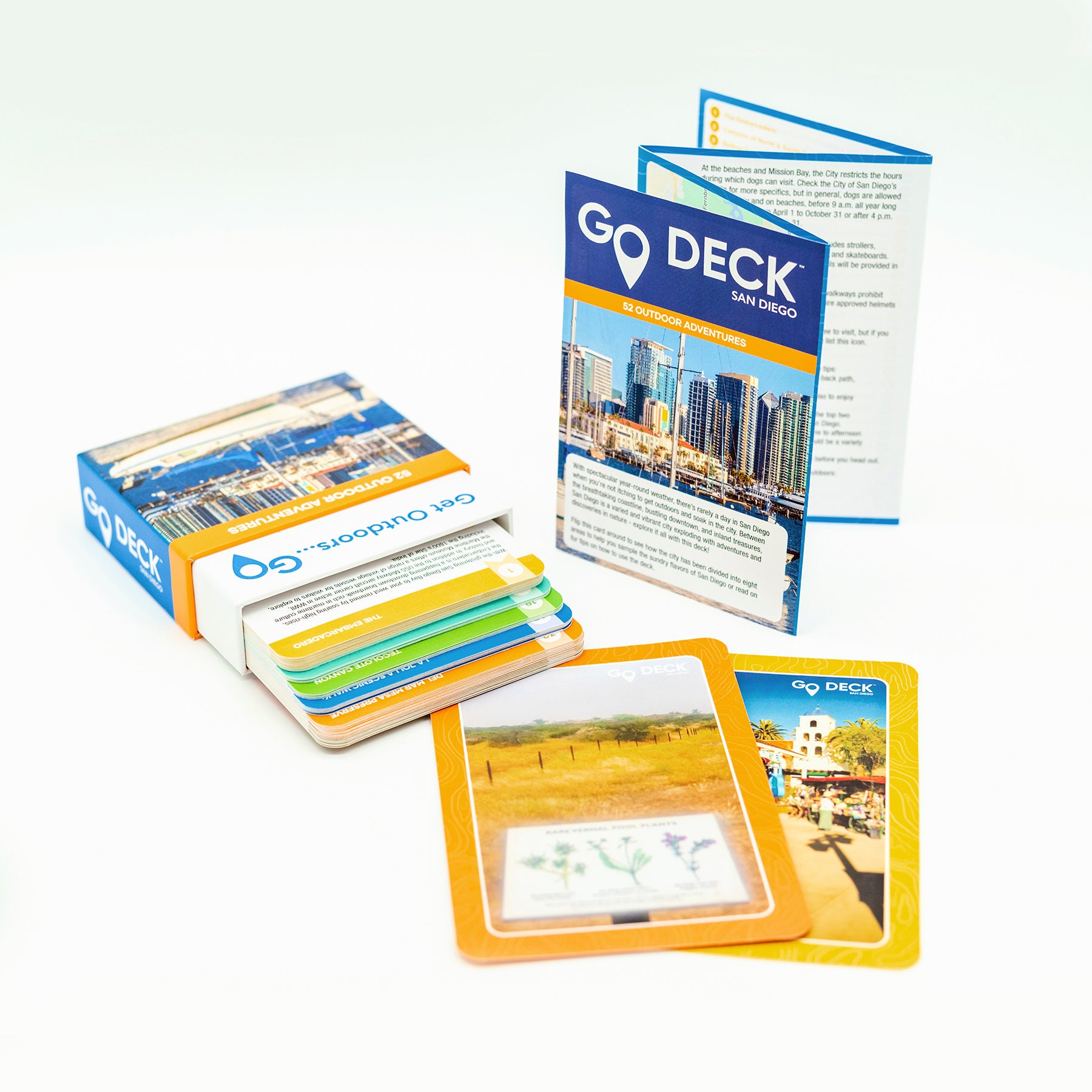 The GO Deck San Diego | 52 Card Outdoor Adventure Deck - Travel ...