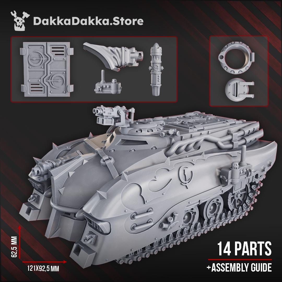 Corrupted Sisters APC Tank – 4 Configurations | Troop Transport ...