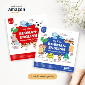 First Bosnian German Words Flashcards (84 Cards) | German Vocabularies ...