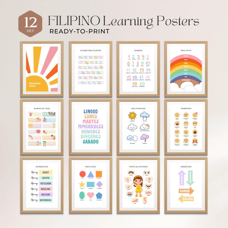 Filipino Poster - Etsy