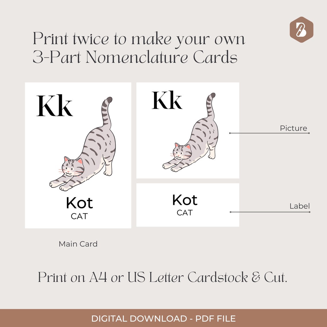 Polish Alphabet 32 Cards Flashcards Polish Flashcards Alphabets With ...