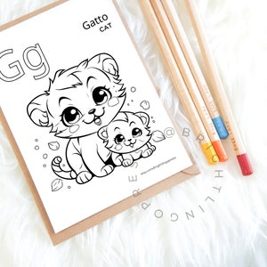 Italian Alphabet Coloring Pages 22 Pages Bosnian Coloring Pages Prek ...